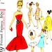 Vintage Barbie Patterns Simplicity 5215 - Etsy