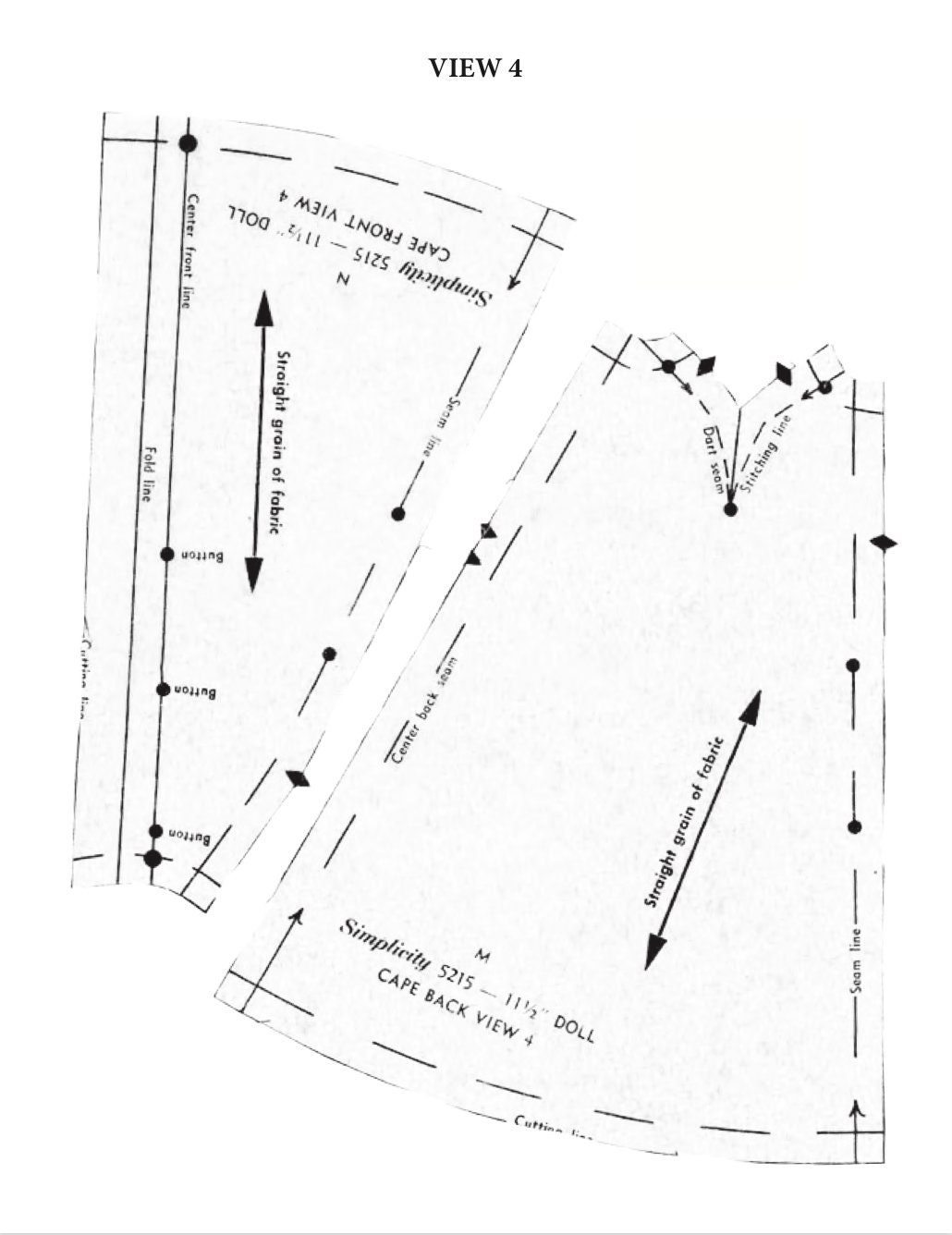 Vintage Barbie Patterns Simplicity 5215 - Etsy