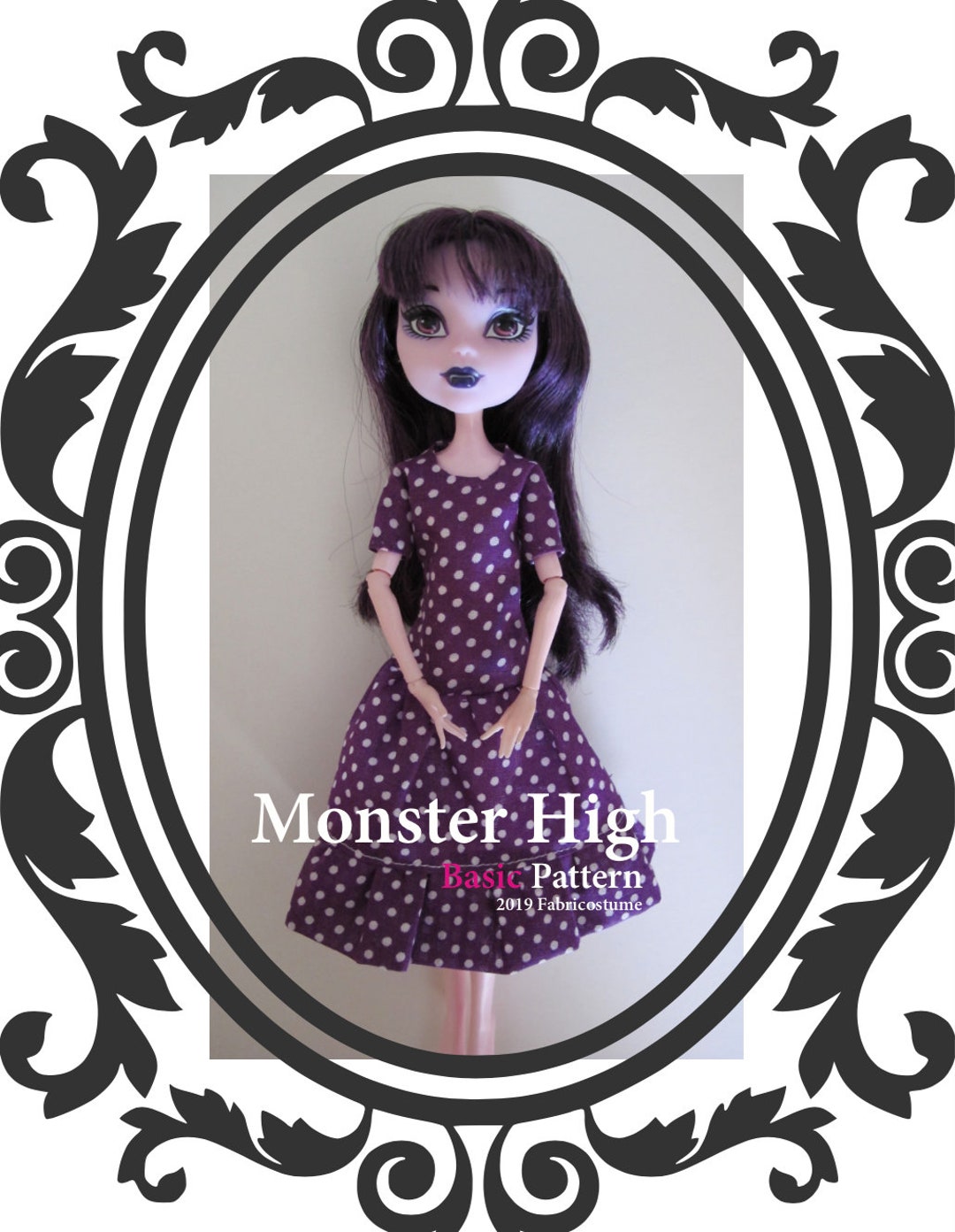 Easy Dress Monster High Pattern - Etsy
