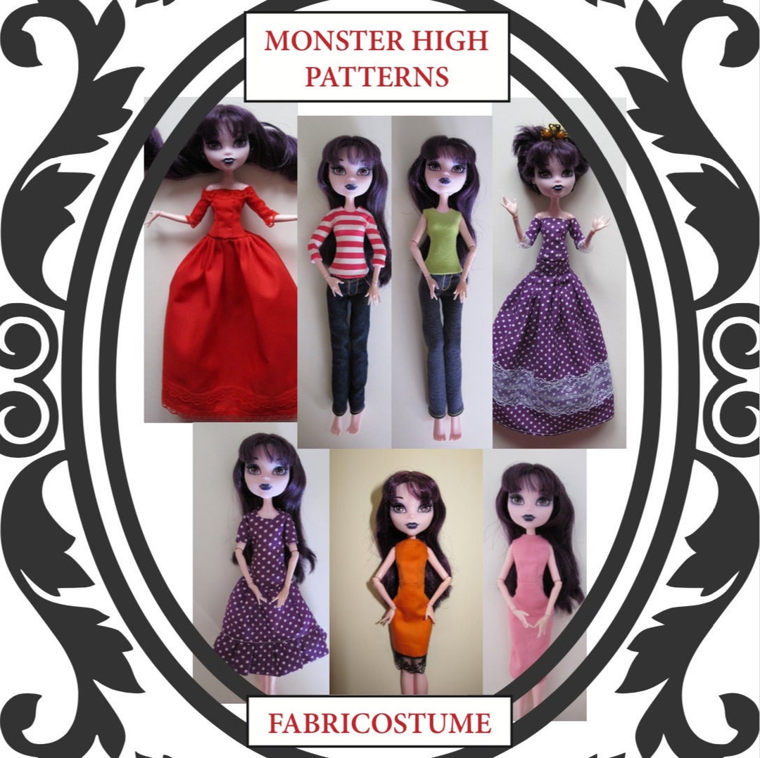 Basic Patterns - Monster - Doll - Etsy