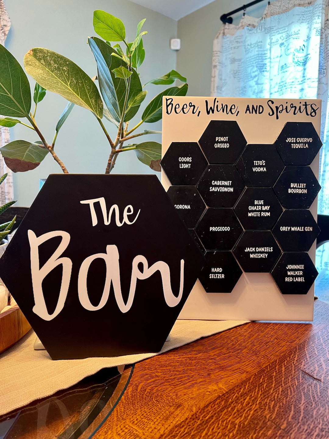 Tile Bar and Beverage Sign - Etsy