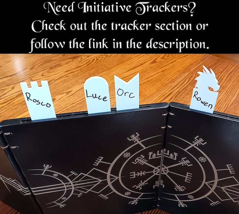 Wood Dungeon Master Screen With Nordic Compass, 3-panel RPG - Etsy