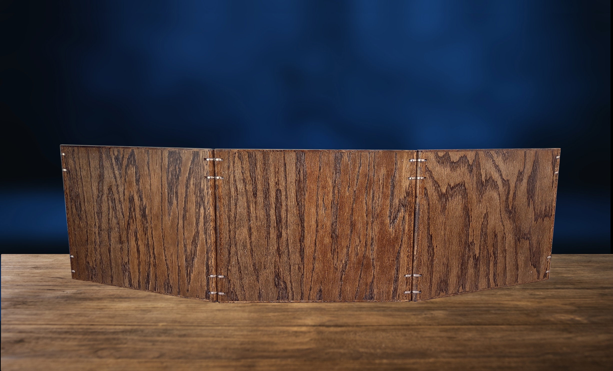 Short Oak Wood Dungeon Master Screen (landscape, Magnetic Game Master ...