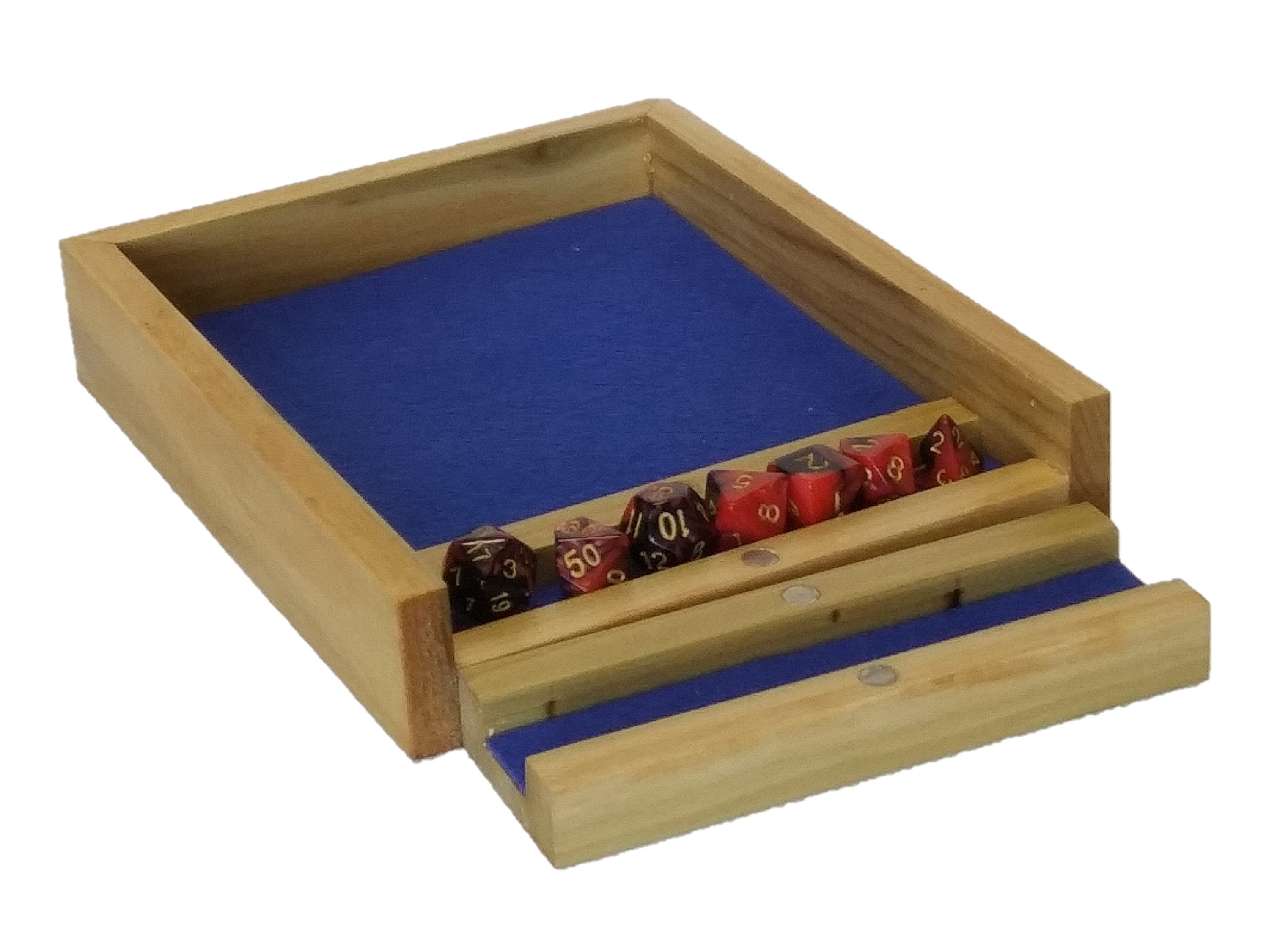 Wood Dice Tray and Vault Storage Box with Lid rpg D&D | Etsy