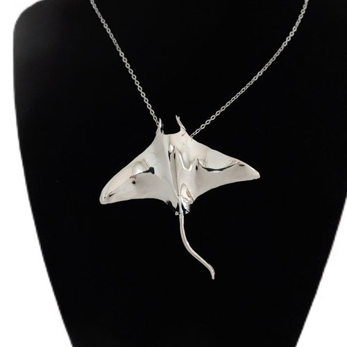Divers Favourite Sterling Silver Manta Ray Charm - Etsy