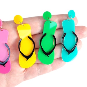 Flip Flop Earrings/ Sandal Earrings - Etsy