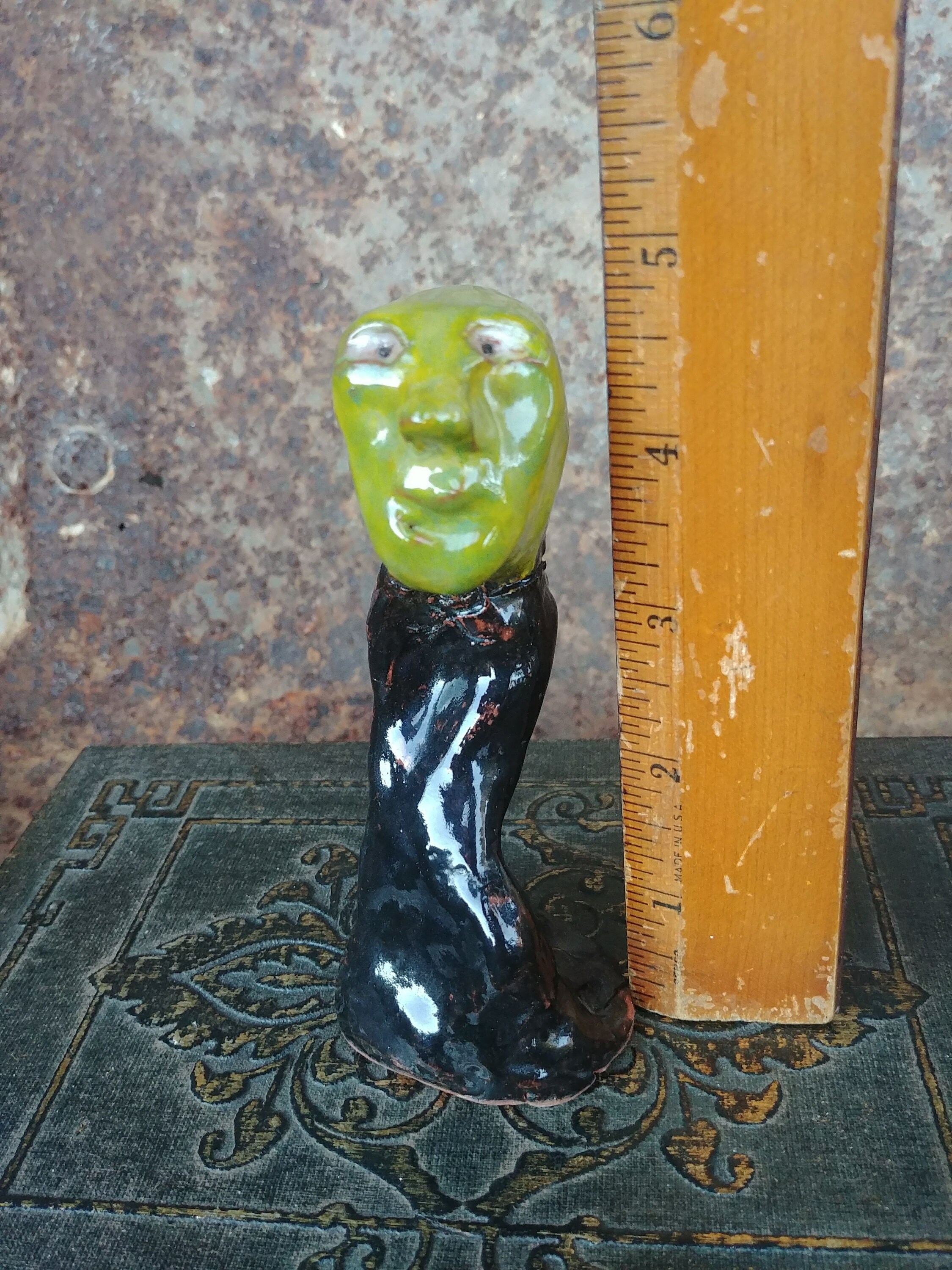 Lost Soul Handmade Ceramic Figure / Warlock Statue / Friendly | Etsy