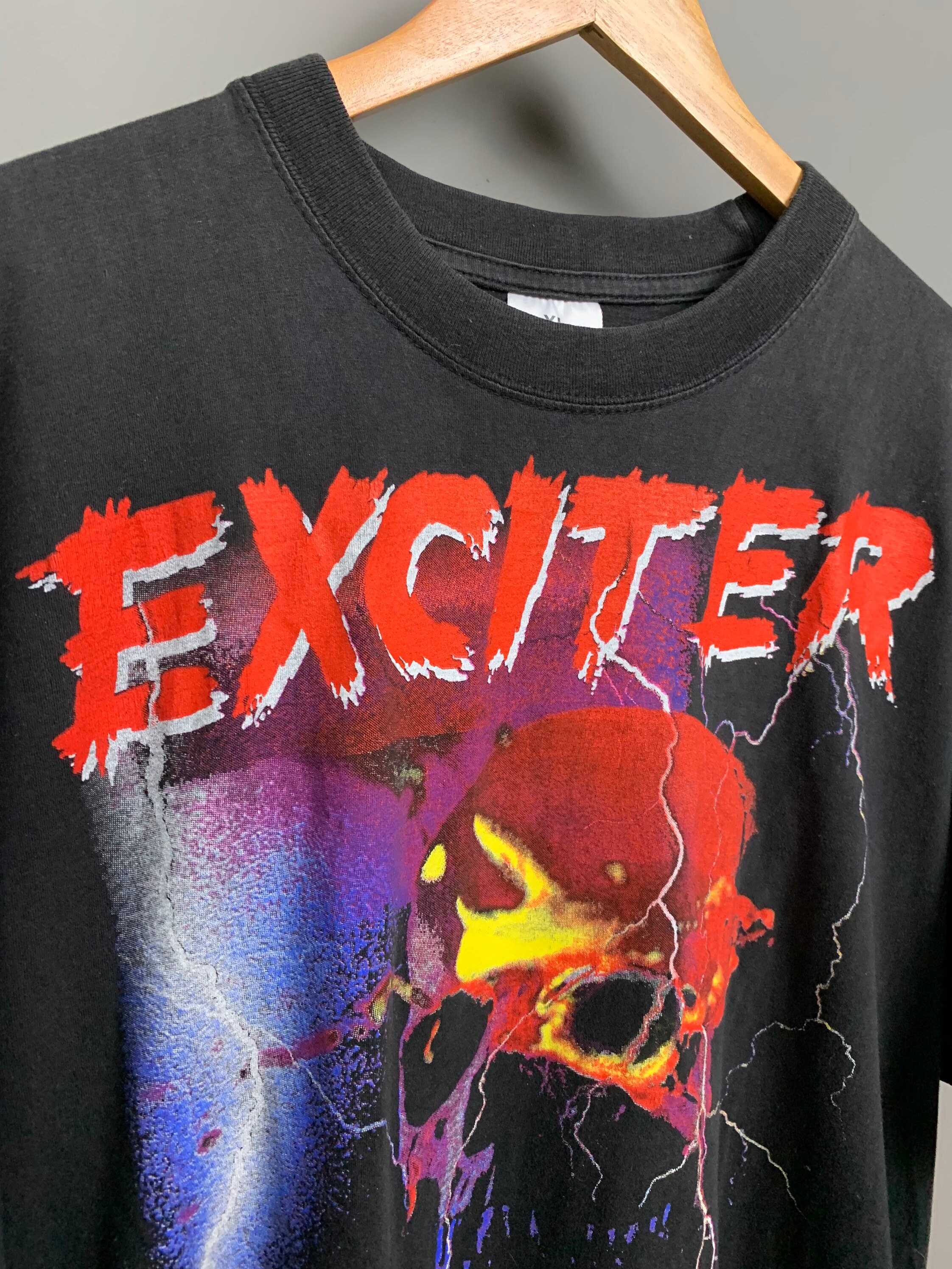 EXCITER 1997 The DARK COMMAND Vintage Band T-shirt / Cradle of - Etsy ...