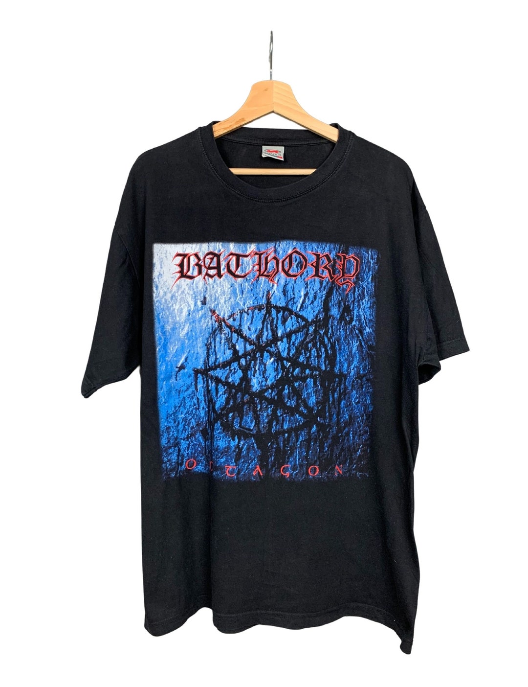 BATHORY 2001 OCTAGON Vintage Metal T-shirt / Darkthrone / Entombed ...