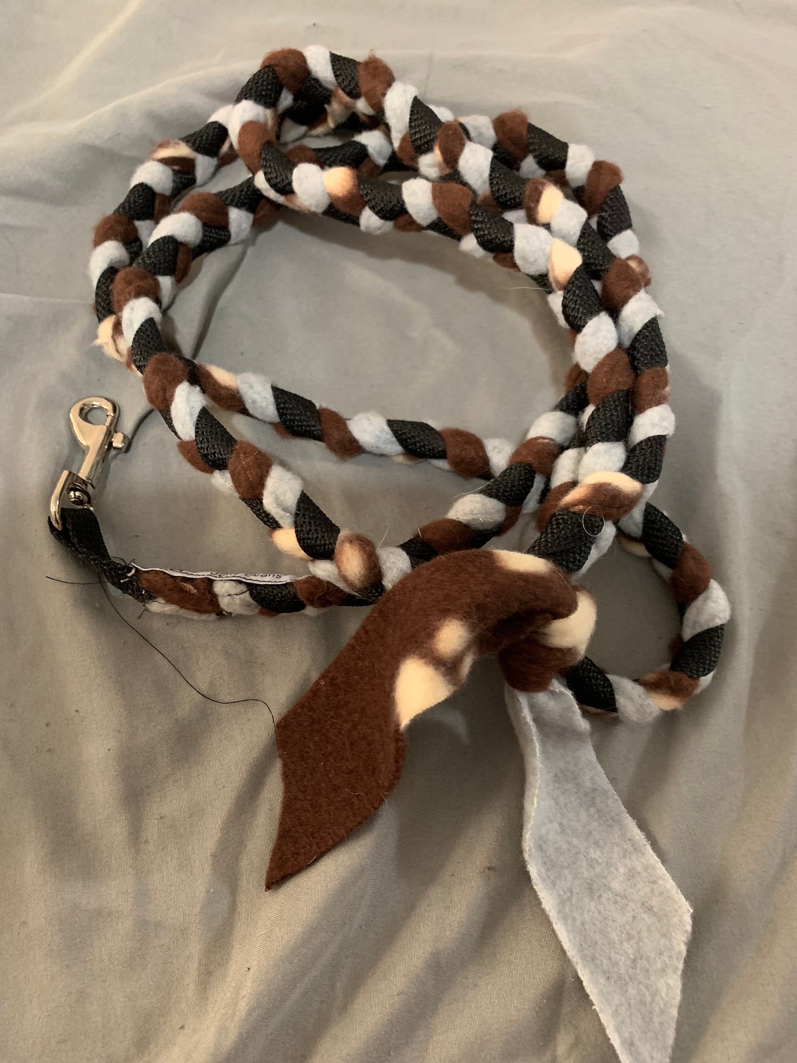 Custom Made Fleece Agility Tug Leashes, - Etsy