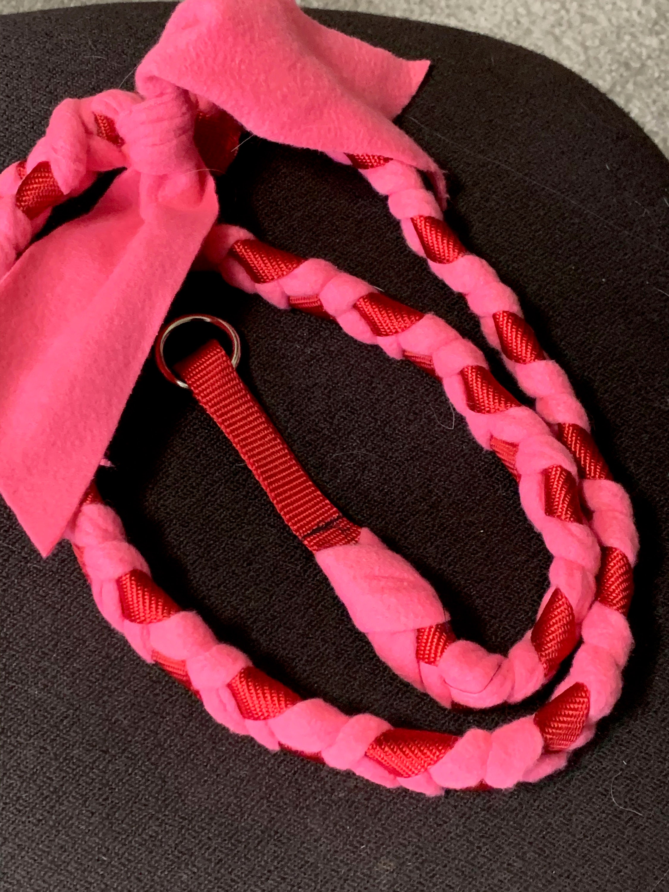 Custom Made Fleece Agility Tug Leashes, - Etsy