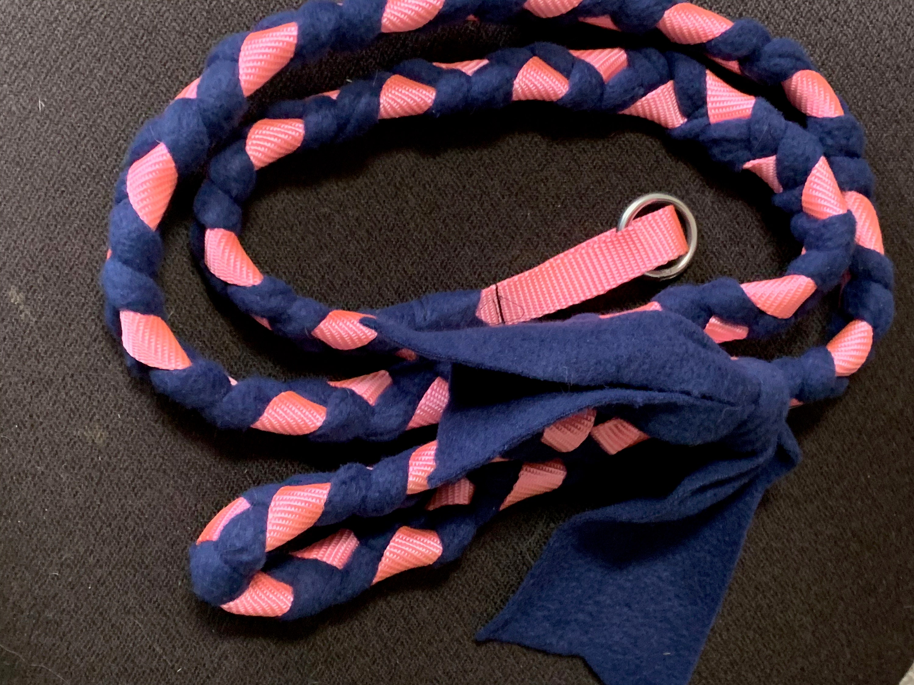 Custom Made Fleece Agility Tug Leashes, - Etsy