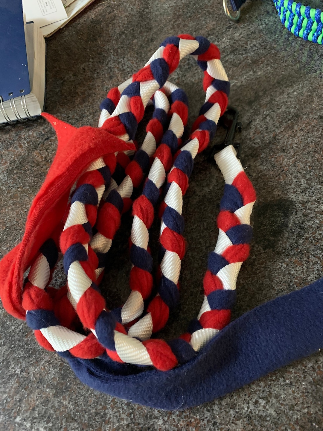 Custom Made Fleece Agility Tug Leashes, - Etsy