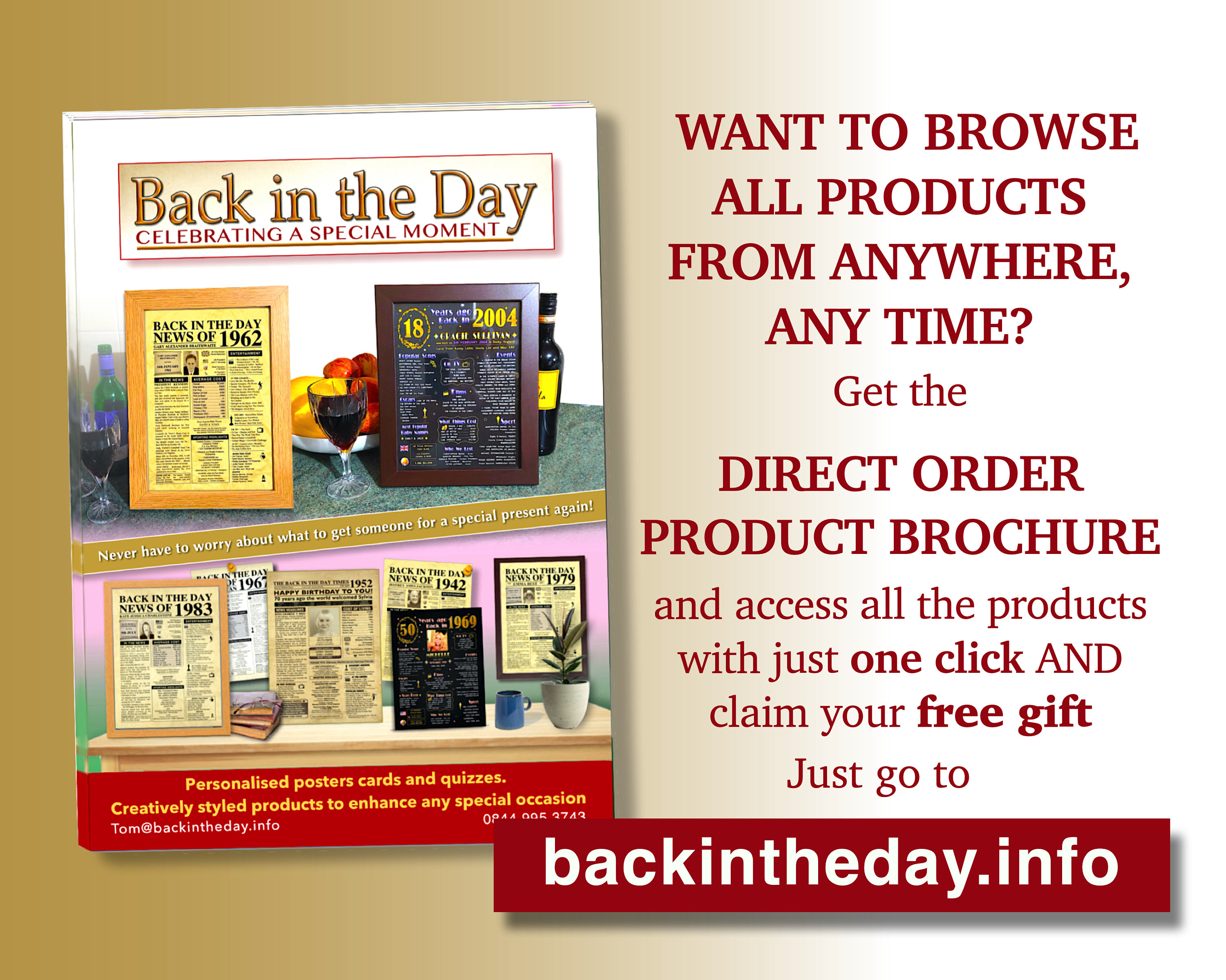 The Year You Were Born 1943, Celebration News Poster, Back in the Day ...