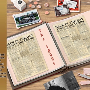 Victorian Style Newspaper, Historical News, 1850s in Britain - Etsy UK