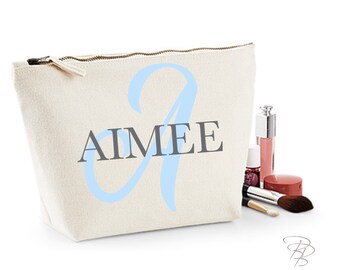 Personalised Make up Bag, Personalized Cosmetic, Custom Gift for Her ...