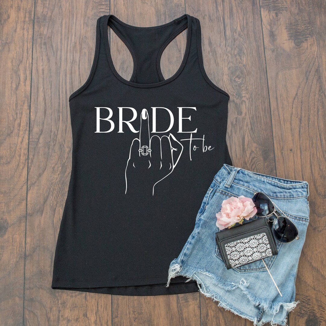 The Bride T-shirt Bride Top the Bride Hen Party T-shirt the - Etsy