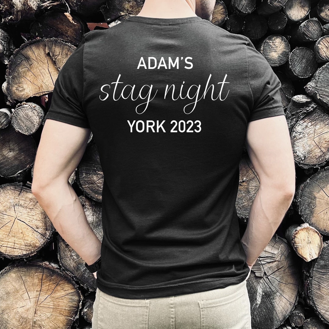 Stag Do T Shirt Stag Party T Shirts Groom T Shirt Personalised Shirt