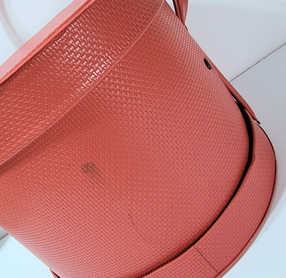 Mid-century Everlast Red Vinyl Hat Box, Vintage Holly… - Gem