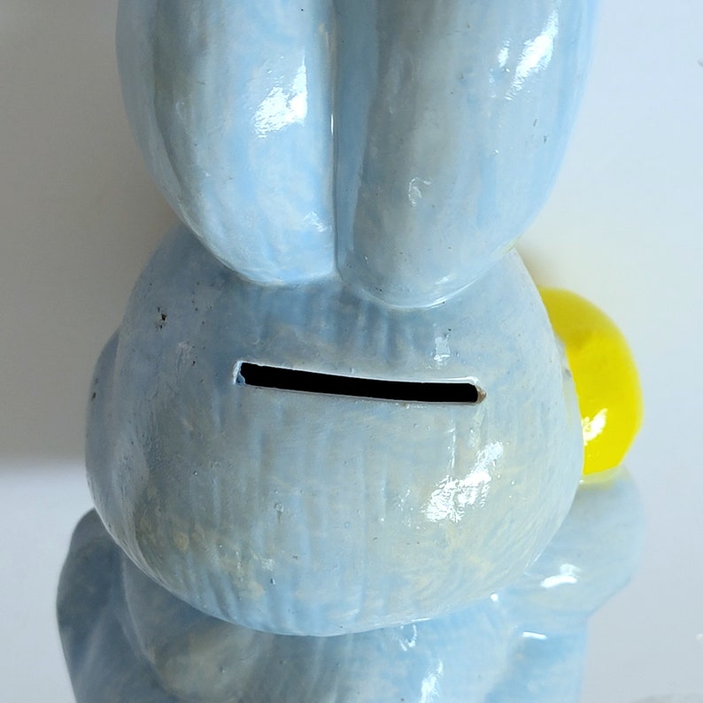 Mid-century Bunny Bank Ceramic Bunny Bank Vintage Coin Bank - Etsy