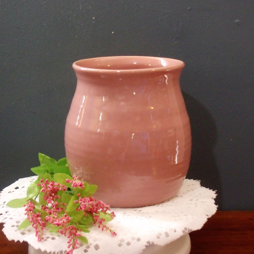 Vintage Hand Thrown Pottery Planter, Hand Thrown Pottery Vase, Artist ...