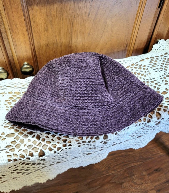 1970s Jaclyn Smith Bucket Hat, Purple Bucket Hat, Ret… - Gem