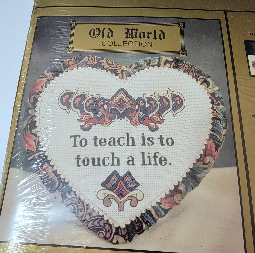 Vintage Old World Collection Stitchery Kit, Teaching Embroidery Kit, to ...