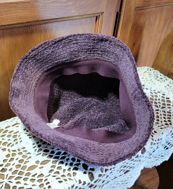 1970s Jaclyn Smith Bucket Hat, Purple Bucket Hat, Ret… - Gem
