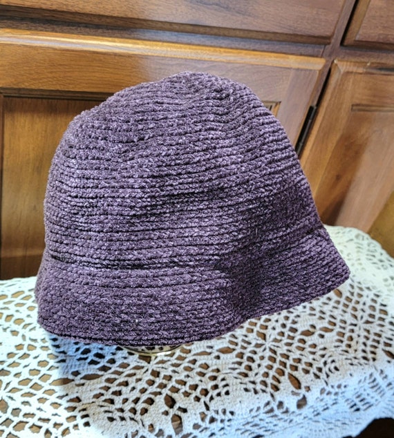1970s Jaclyn Smith Bucket Hat, Purple Bucket Hat, Ret… - Gem