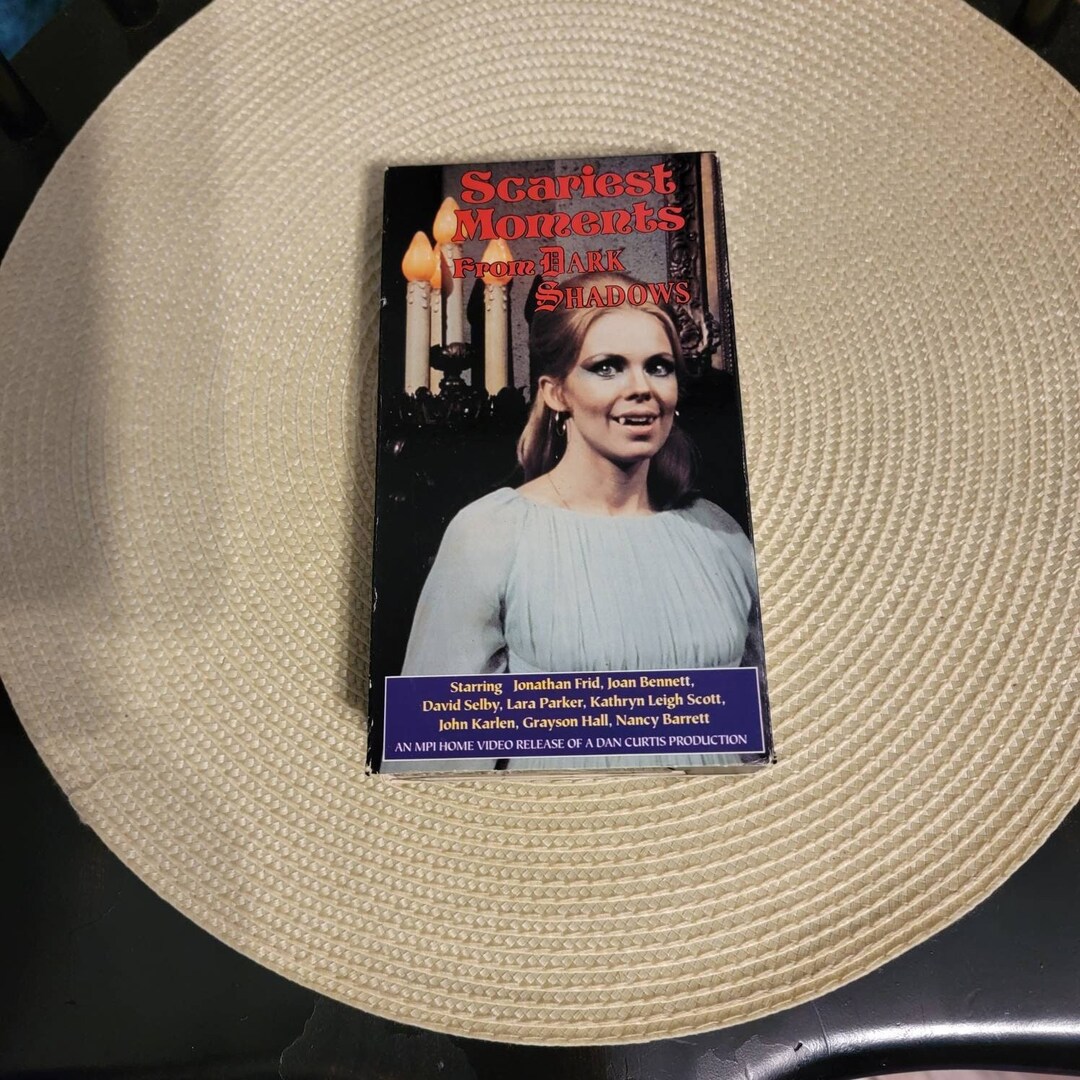 1990 Dark Shadows Scariest Moments VHS Used Vintage VHS Tape - Etsy