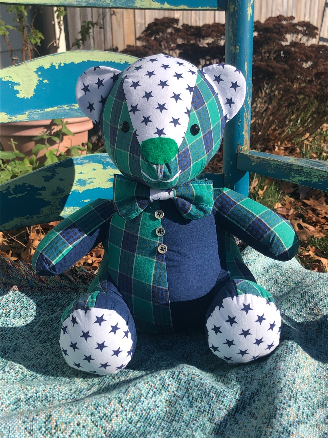 Custom Bear Stuffie: Handmade Keepsake - Etsy