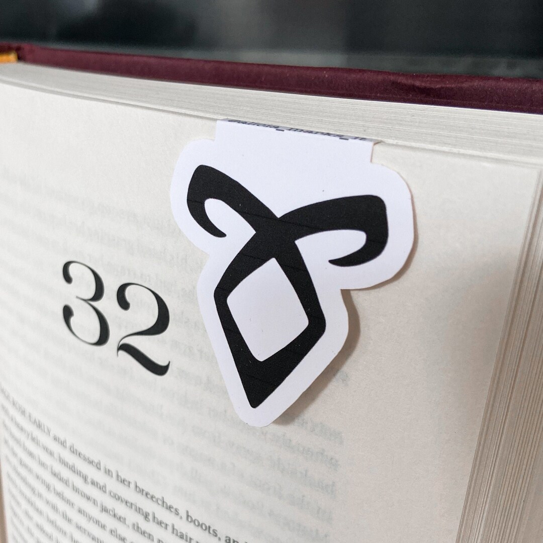 Shadowhunter | Magnetic Bookmark - Etsy