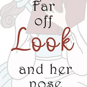 A Dreamy Far off Look | Bookmark - Etsy