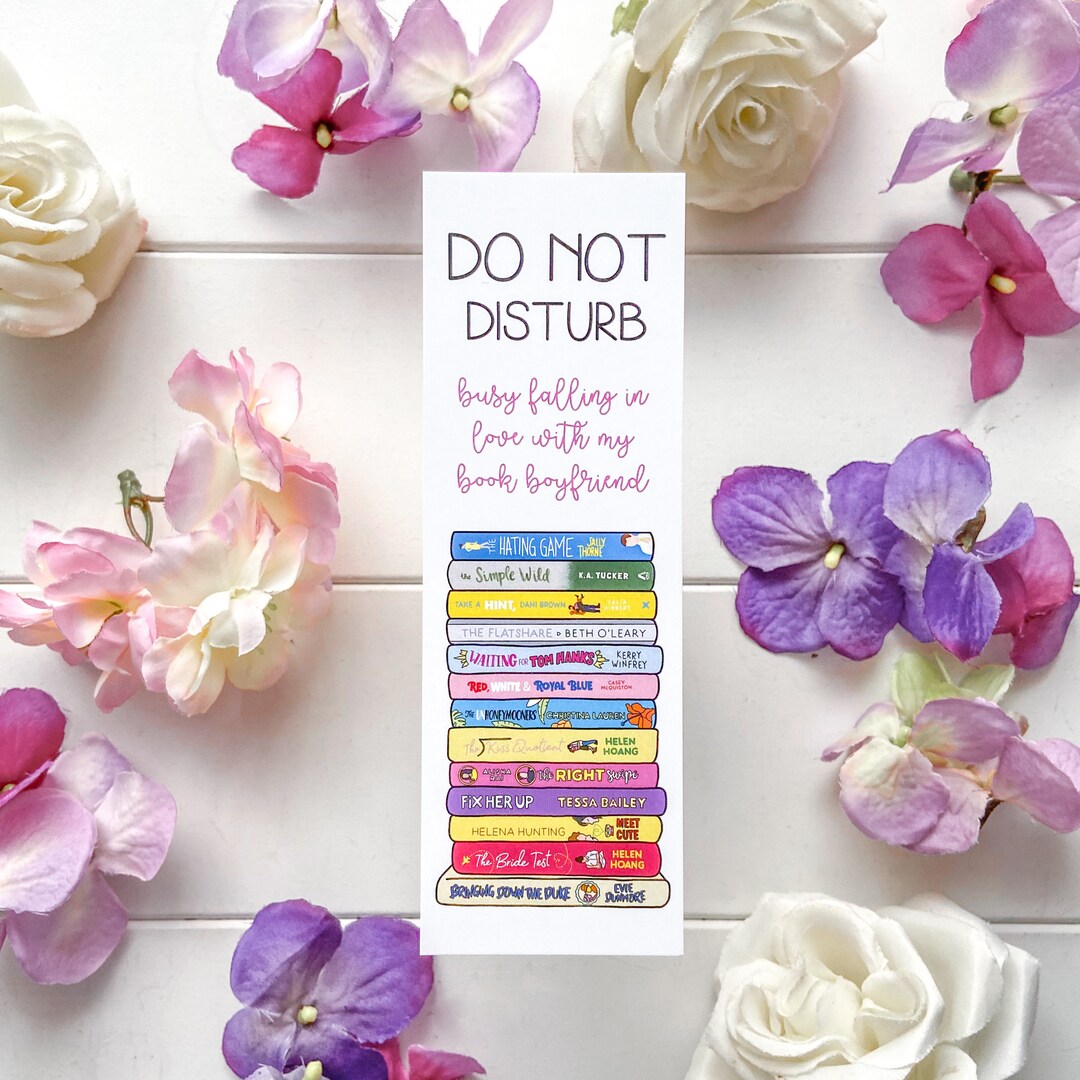 Do Not Disturb | Bookmark - Etsy