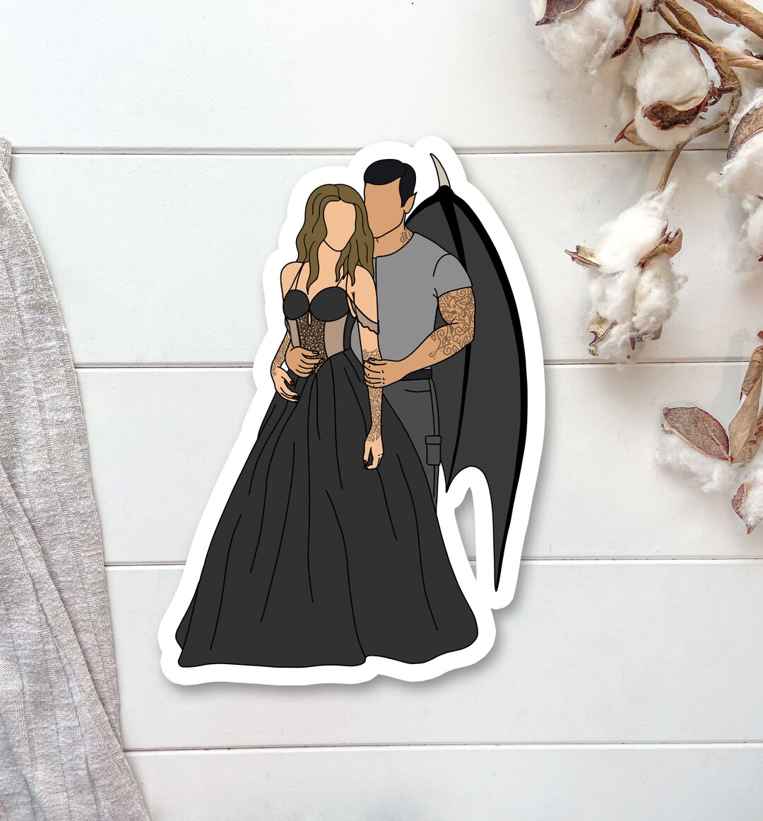 Fae Couple | Vinyl Sticker - Etsy