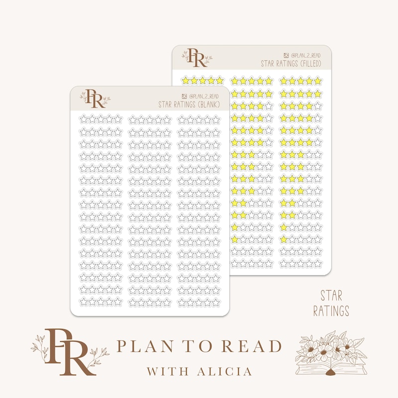 Book Marks 5 Pack - Etsy