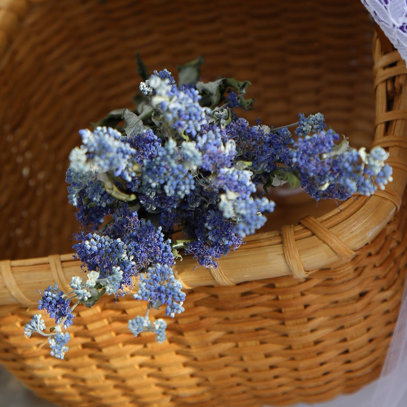 Blue Flower Bouquet - Etsy