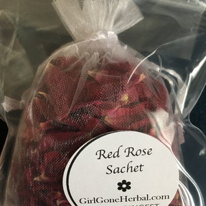 Rose Petal Sachets, Rose Fragrance Sachet, Rose Petal Wedding Toss ...