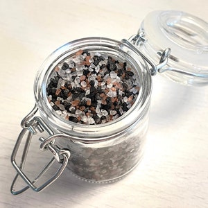 Gothic Sea Salt Blend, Red/black/white Gourmet Salt Blend, Sea Salt ...
