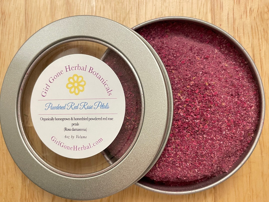 Red Rose Powder Finely Ground Red Rose Powder Incense - Etsy