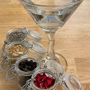 Gin Infusion Kit, DIY Gin Botanicals Set, Herbs & Spices, Organic ...