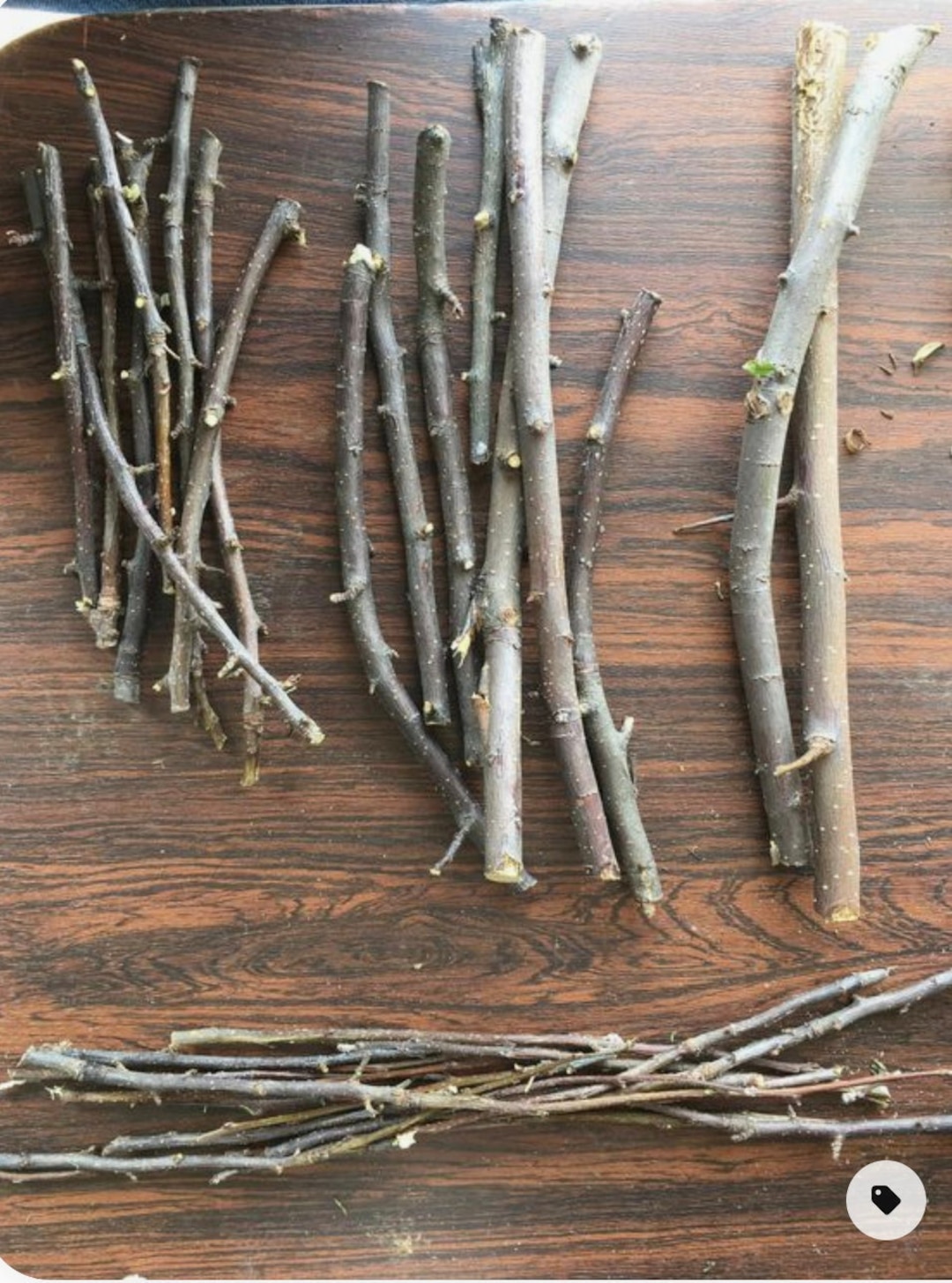 Apple Tree Wood Crafting Decor Sticks, Natural Incense Sticks, Organic ...