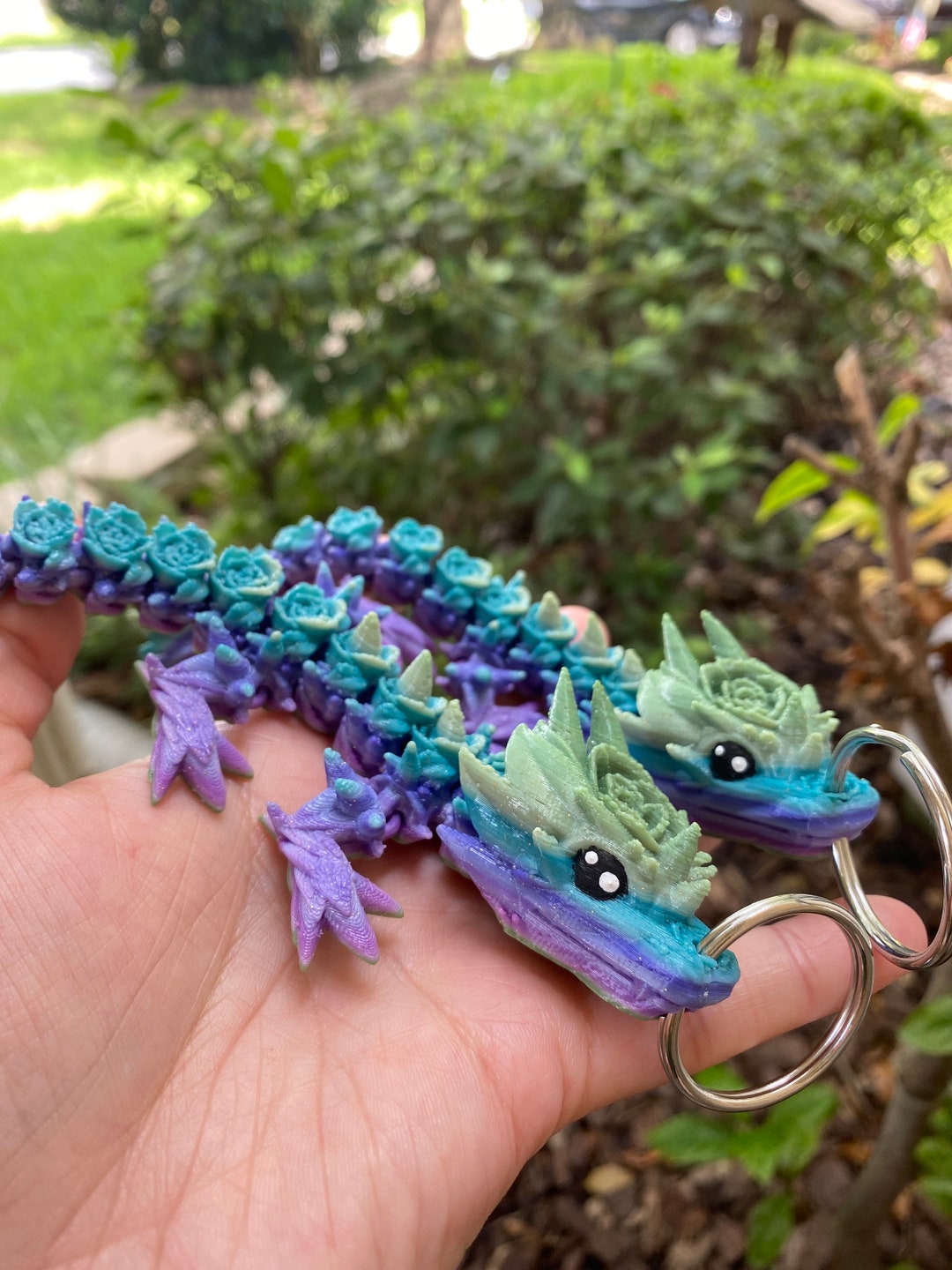 Baby Dragon Keychains RTS - Etsy