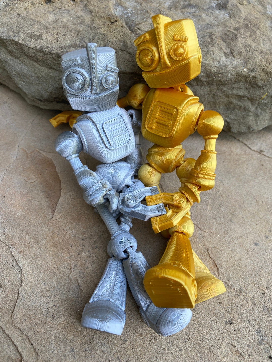 Robot made to Order Articulated Robot Fidget Sensory Toy - Etsy