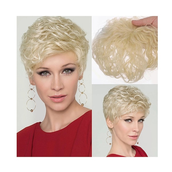 Short Wavy Hair Toppers - Etsy