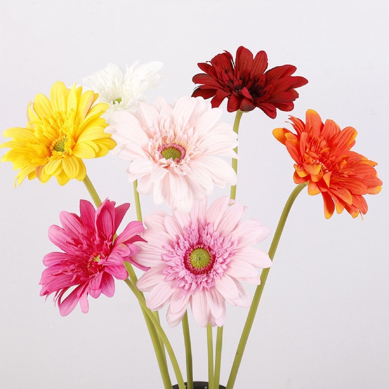 Silk Gerbera Daisies - Etsy