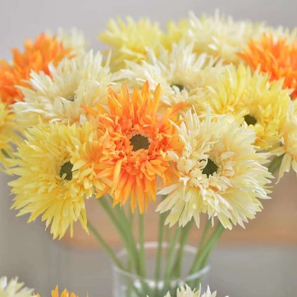 Silk Gerbera Daisies - Etsy
