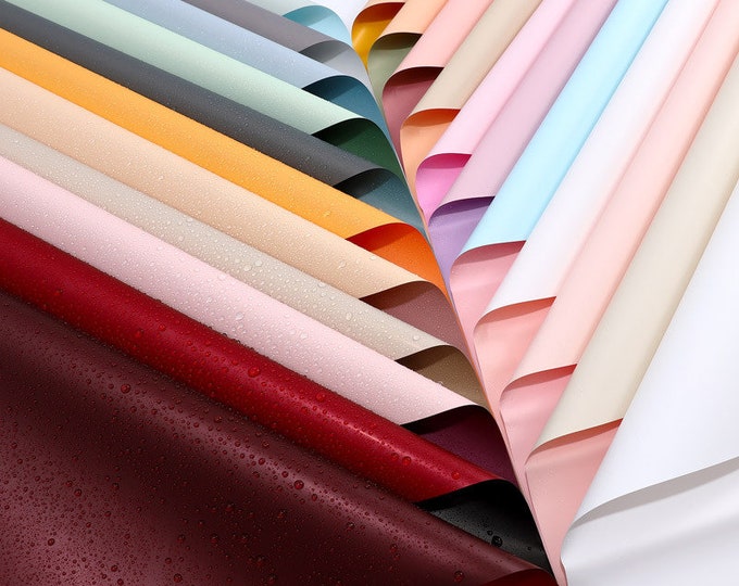 Flower Wrapping Papers Double Sided Double Colors ，waterproof Matte ...