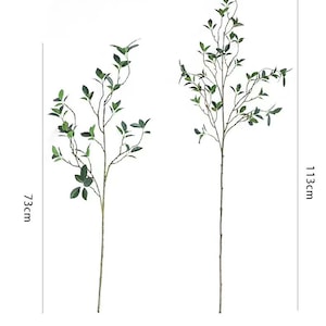 Ficus Microcarpa Branch Real Touch Artificial Faux Plant Home Decor ...