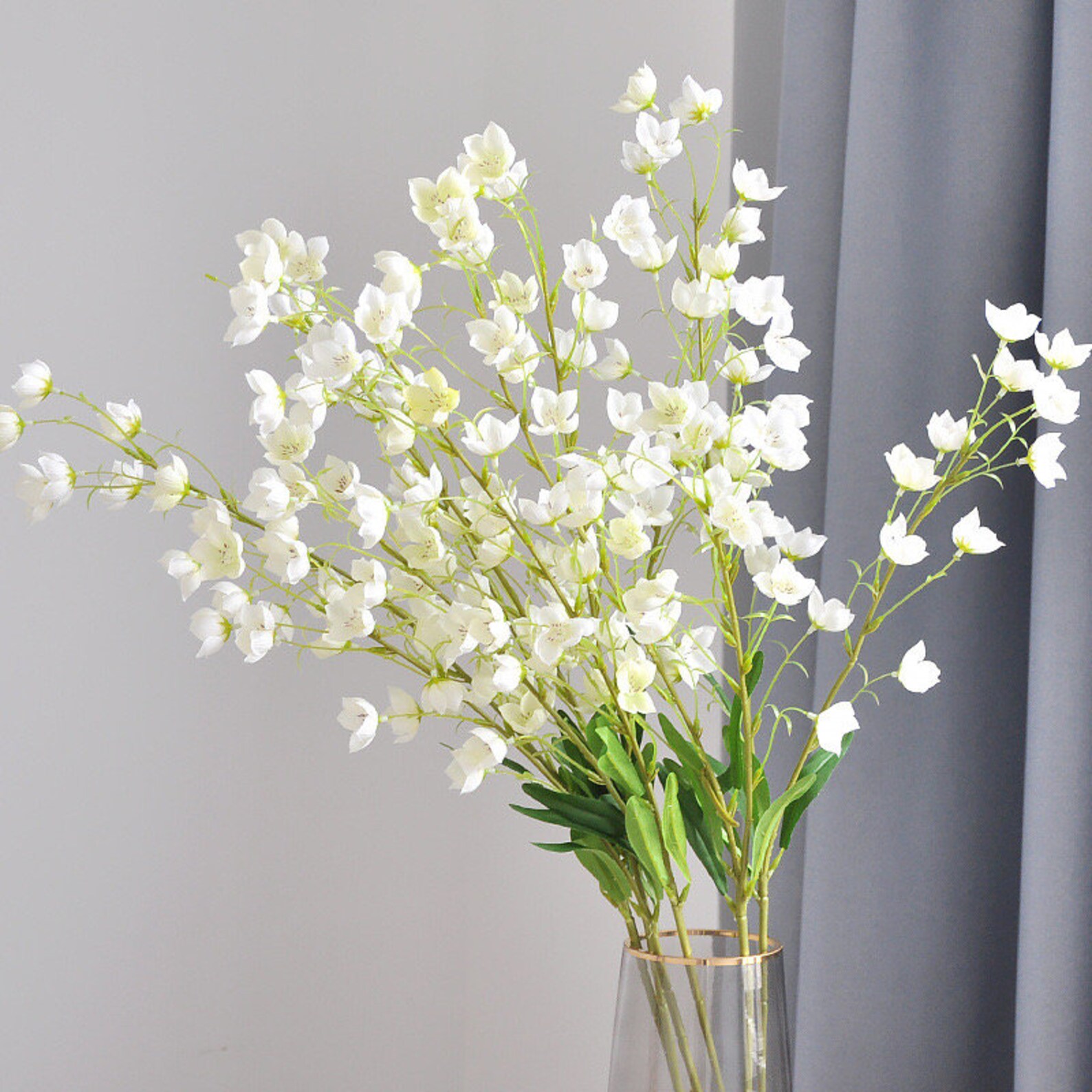 37.4" Silk Convallaria Majalis Artificial Faux Flower Home Decor Flower ...